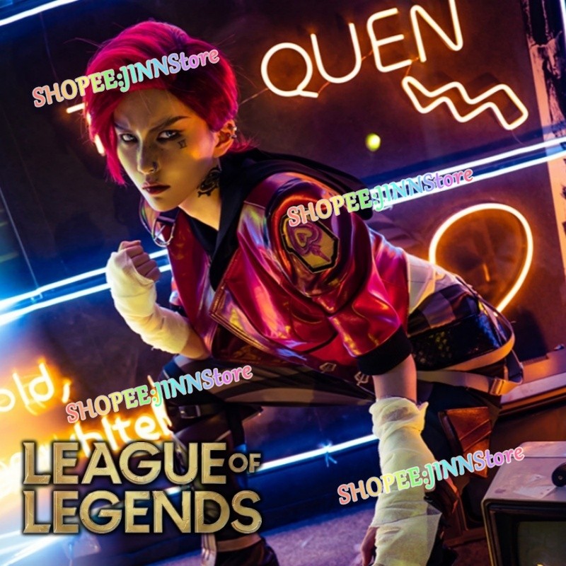 - JINN - Arcane：League of Legends VI Cosplay Costume The Piltover ...