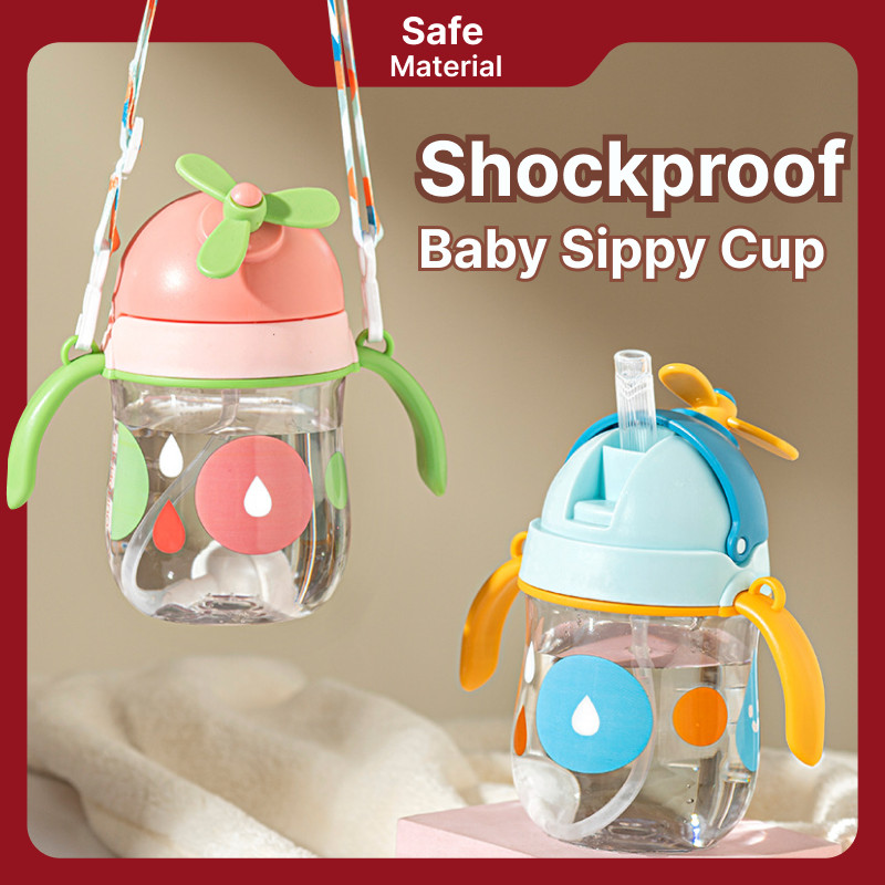 Shockproof Baby Sippy Cup, Spill-Proof Training Cup for Toddler | sippy ...