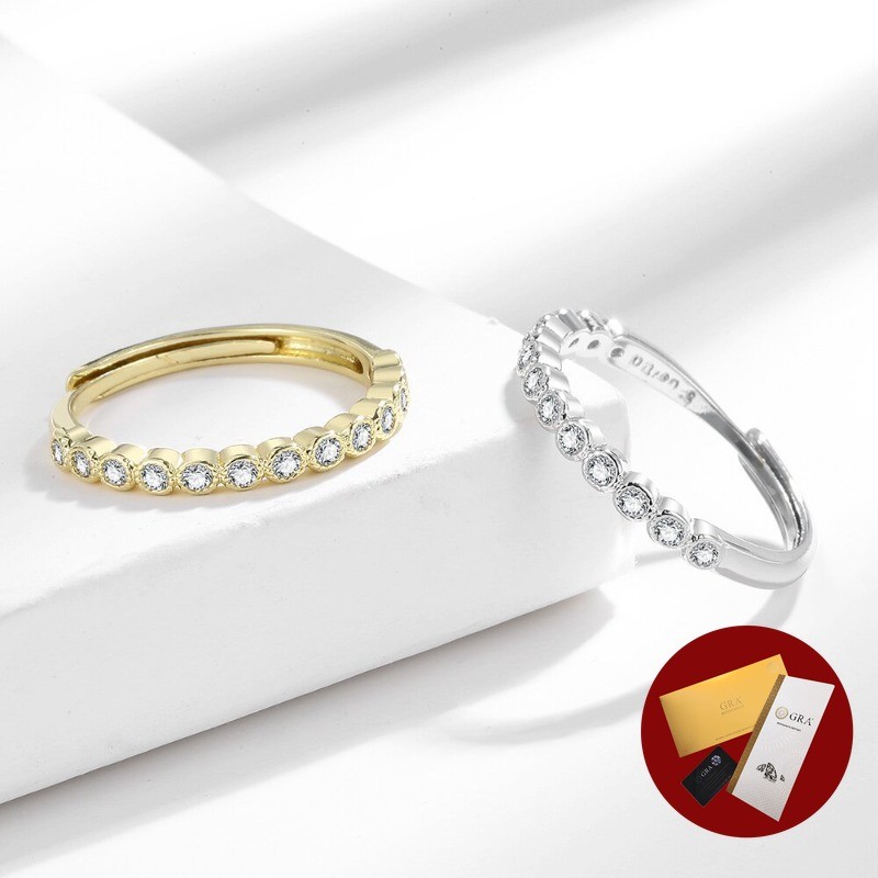 (With Gra Certificate) Style Simple Online Influencer Ring Female ...