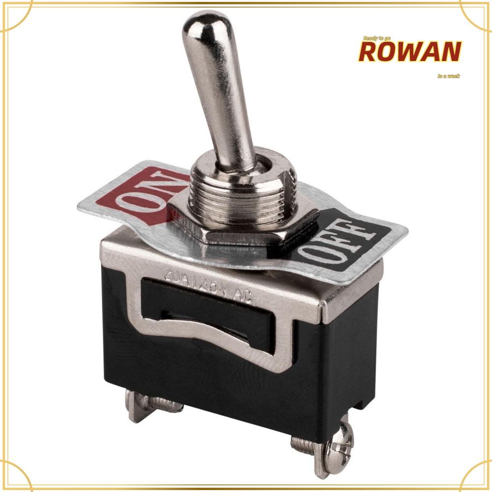 RW-HOME Toggle Switch, Metal 20a 125v Rocker Toggle Switch, Heavy Duty ...