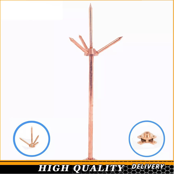 [Fast Delivery] Copper Plated 5/8" 15mm Lightning Arrester Lightning ...