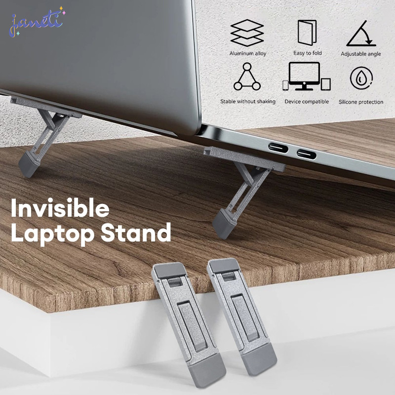 Universal Laptop Stand Foldable Computer Invisible Notebook Bracket ...