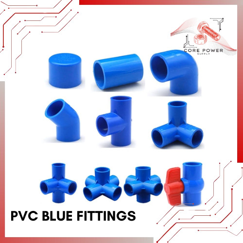 Pvc Blue Fittings-Ball Valve,3 Way Tee,4 way Tee,5 way Tee,6 way Tee ...