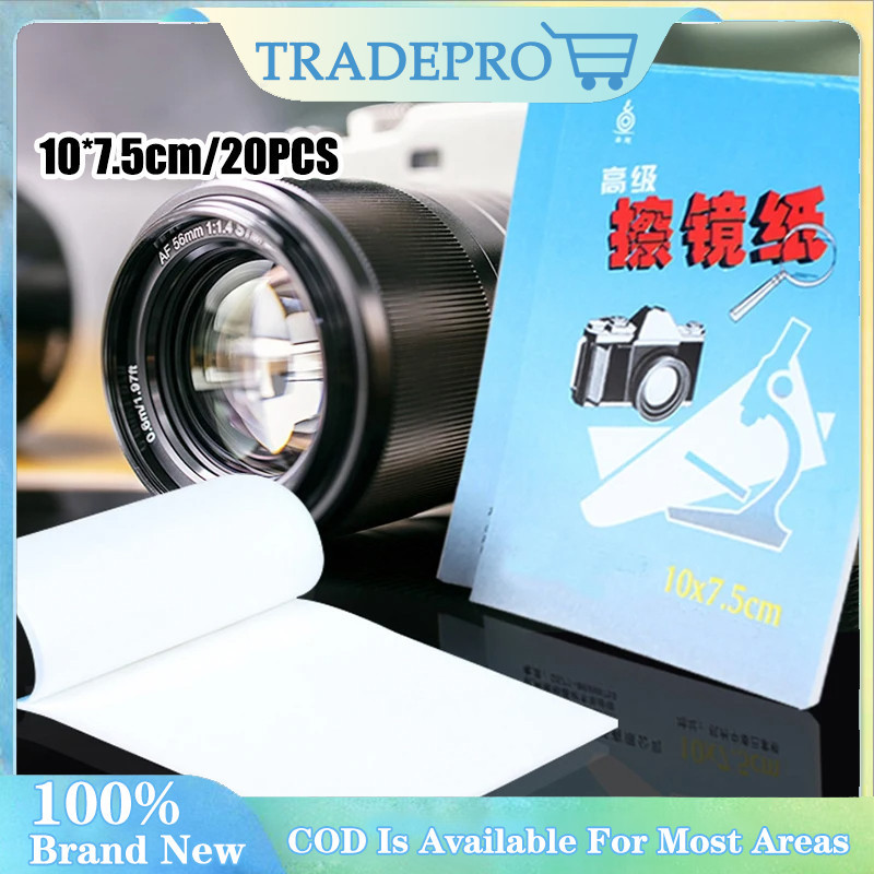 20X50 Sheets Camera Lens Cleaning Paper Soft Camera Lens Optics Tissue ...
