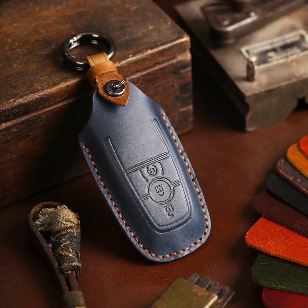 Smart Key Cover Fob Car Remote Keyring Case Keychain Shell for Ford ...