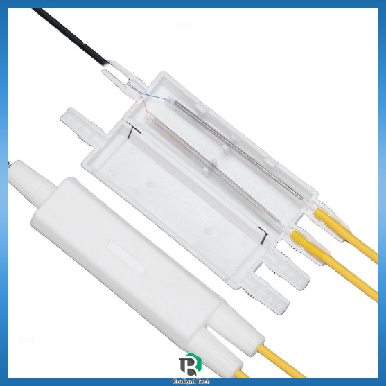 1 in 2 out Fiber Optical Protection Box Drop Cable Protection Box for ...