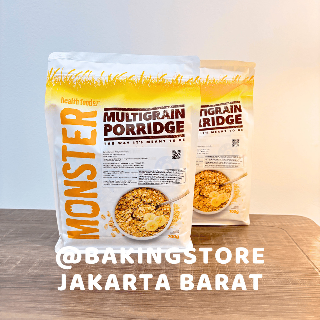 Monster MULTIGRAIN Muesli 700g | Healthy Food Co | Low GI 700 Grams ...