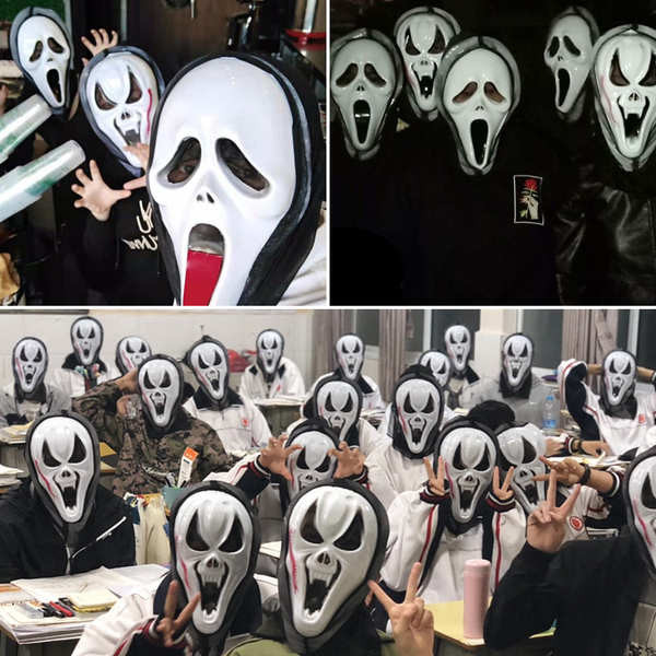 face mask kids facemask for kids halloween mask Halloween Ghost Masks ...