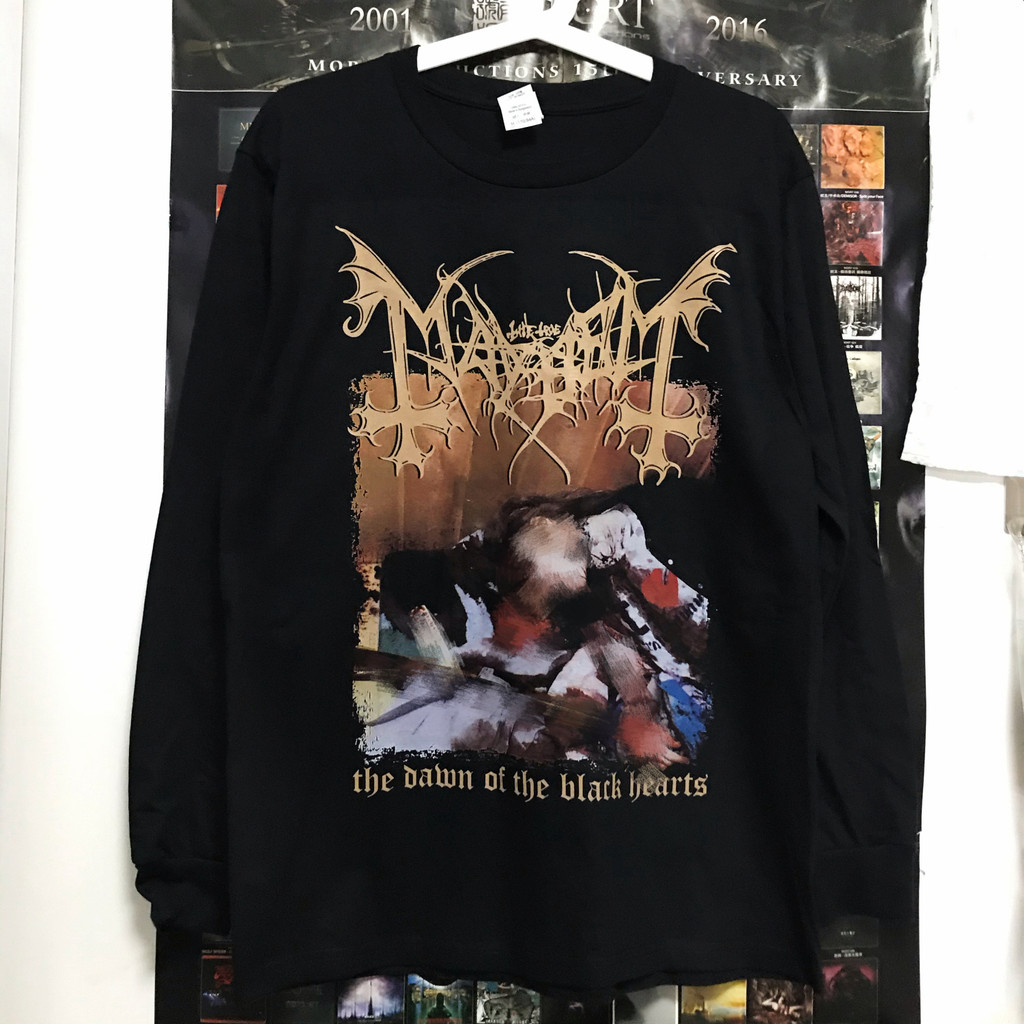 ((Pure Cotton Ready Stock) Mayhem Band Merchandise Men Women Long ...
