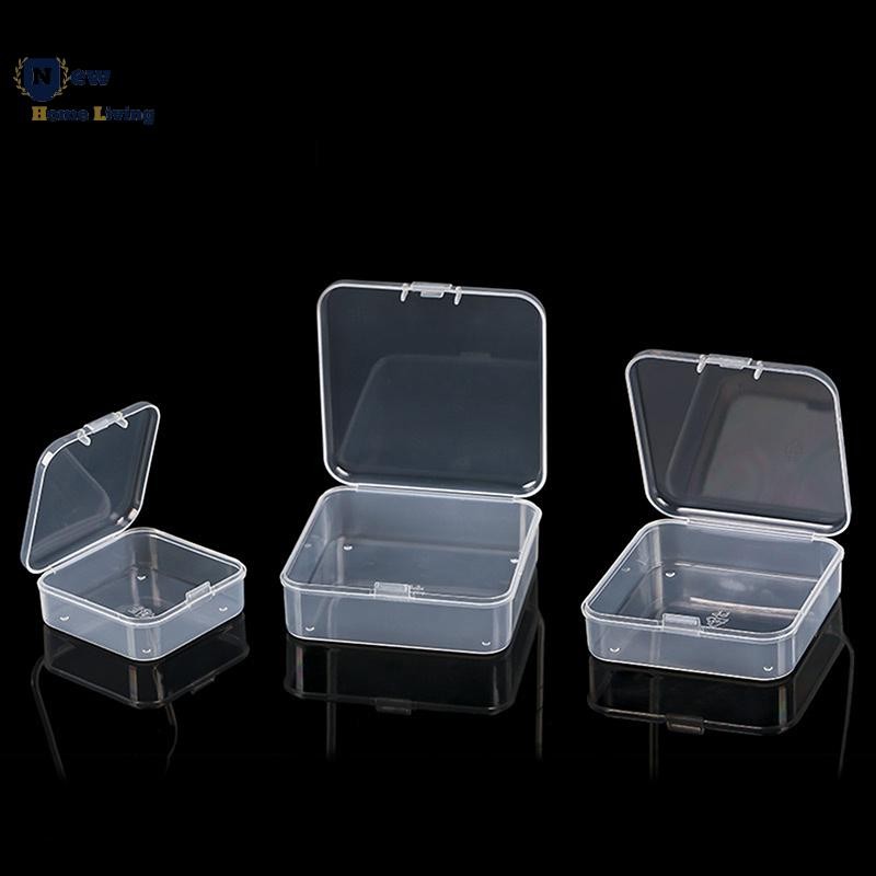 NHL> New Transparent Plastic Storage Box Photocards Small Card Storage ...