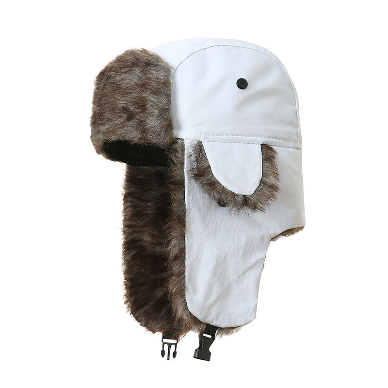 Marbit Men's Winter Trapper Aviator Trooper Earflap Warm Russian ...