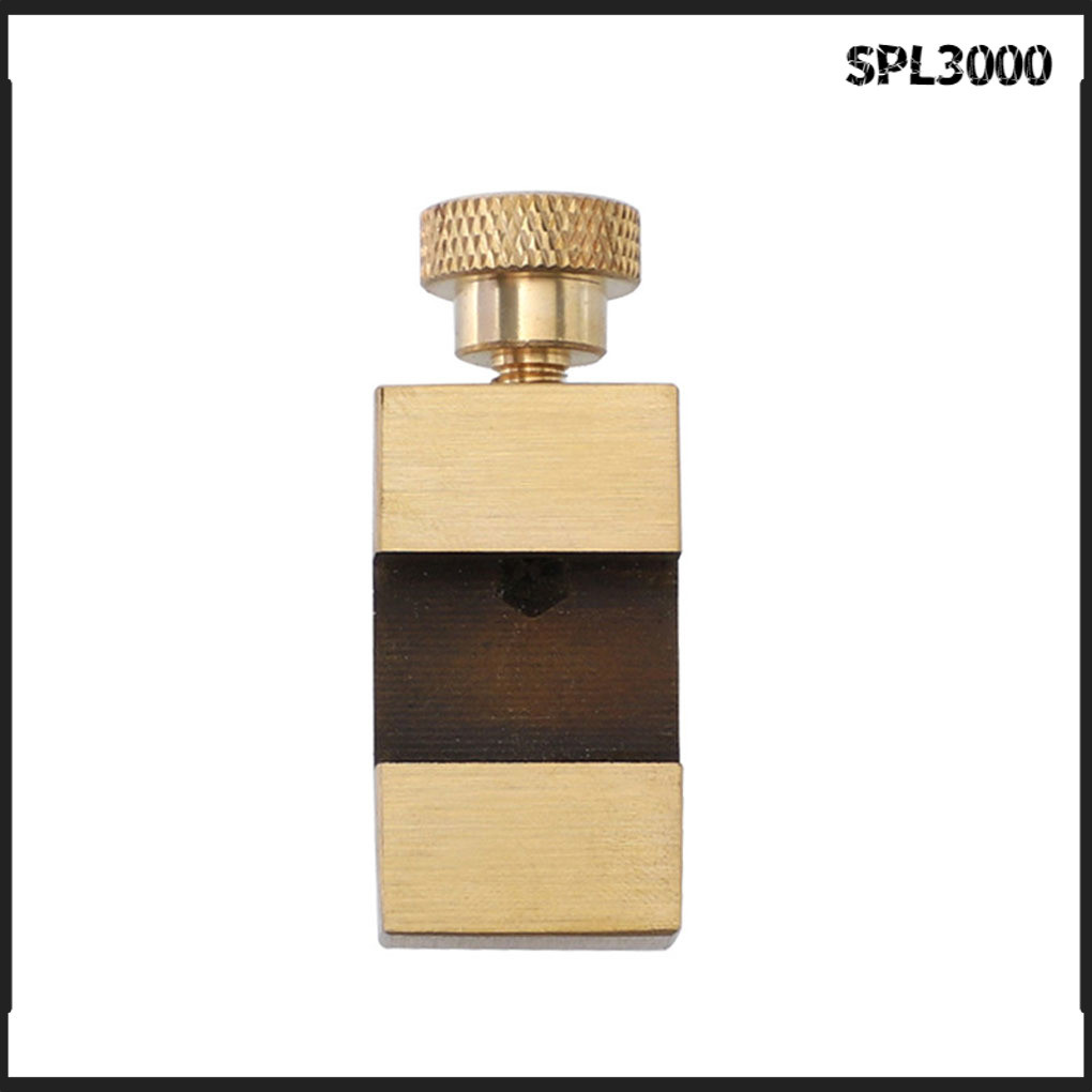 1/2/3 Brass Ruler Positioning Block Line Locator Stop Block + 300mm ...