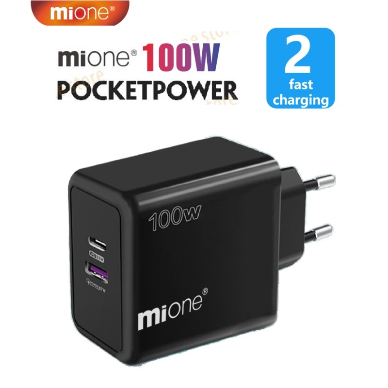 Mione 100W Fast Charger Adapter USB Type C Adaptor For For iPhone 15 16 ...