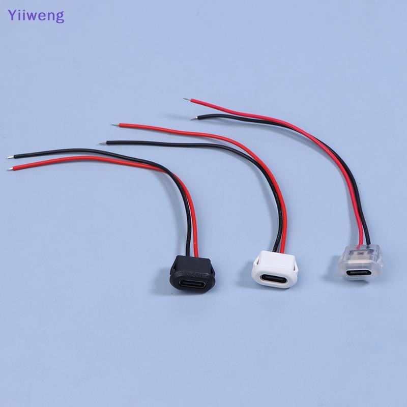 [yiiweng] 2Pcs Type-C 2P High Current Fast Charging Socket Port On USB ...
