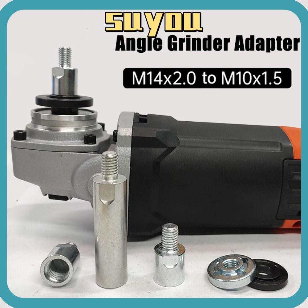 SUYO M14 to M10 Thread, Slotting Tool Angle Grinder Adapter, Polishing ...