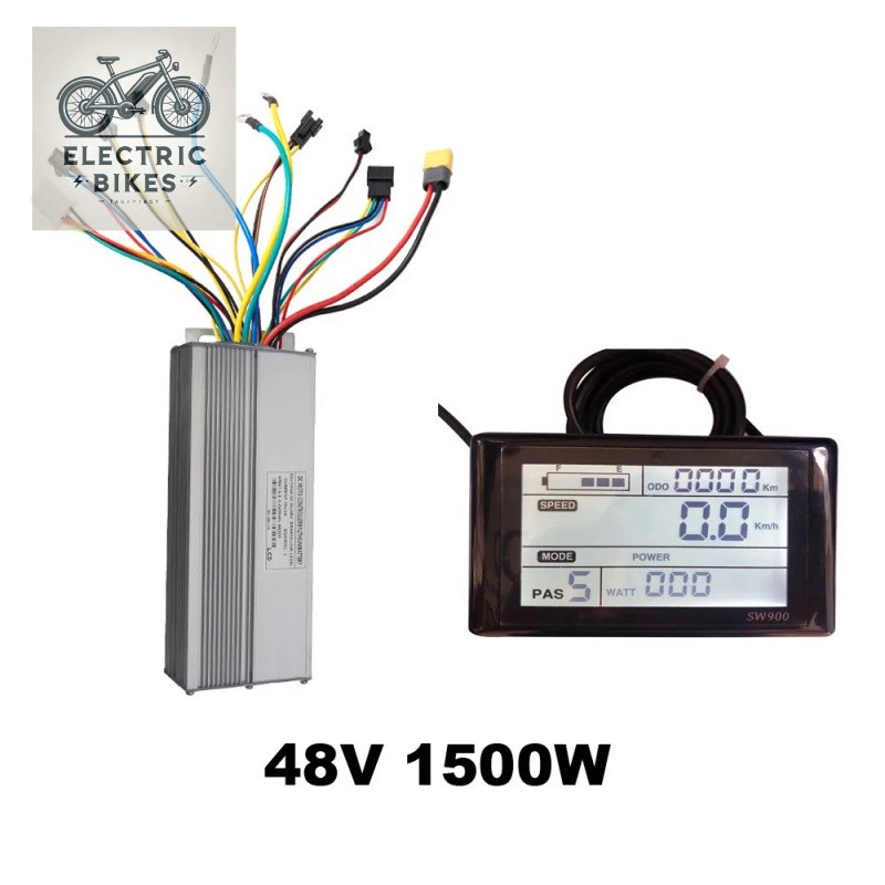 High Quality Ebike dual mode controller 15 mosfet 1500W 48V electric ...