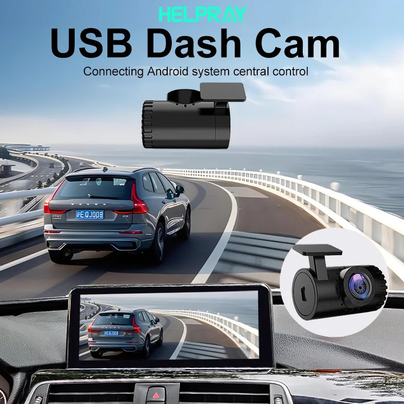 Hidden Usb Dash Cam 1080p Camera Dvr Vehicle Video Recorder Car Black ...
