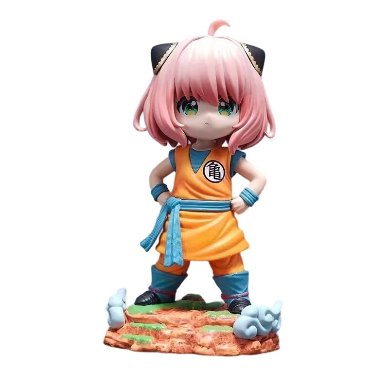 Spy x Family Anya COS Goku Crossover Boxed Action Figure Model Toy ...