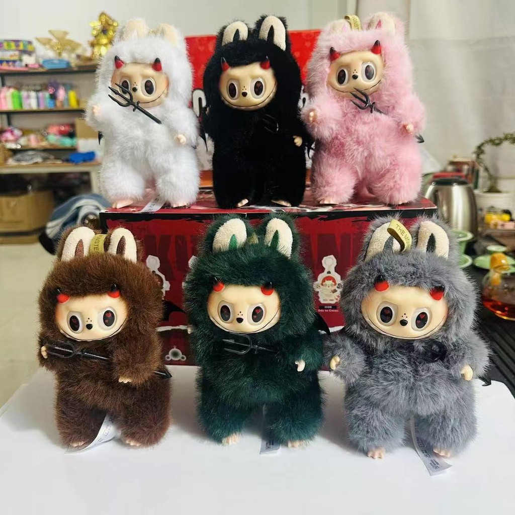 Ready Stock labubu labubu Changed Doll Little Devil Plush Doll Backpack ...