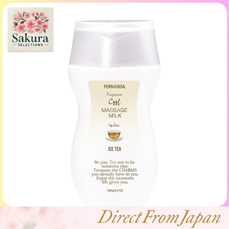 Fernanda Fragrance Cool Massage Milk (180mL) | Shopee Philippines