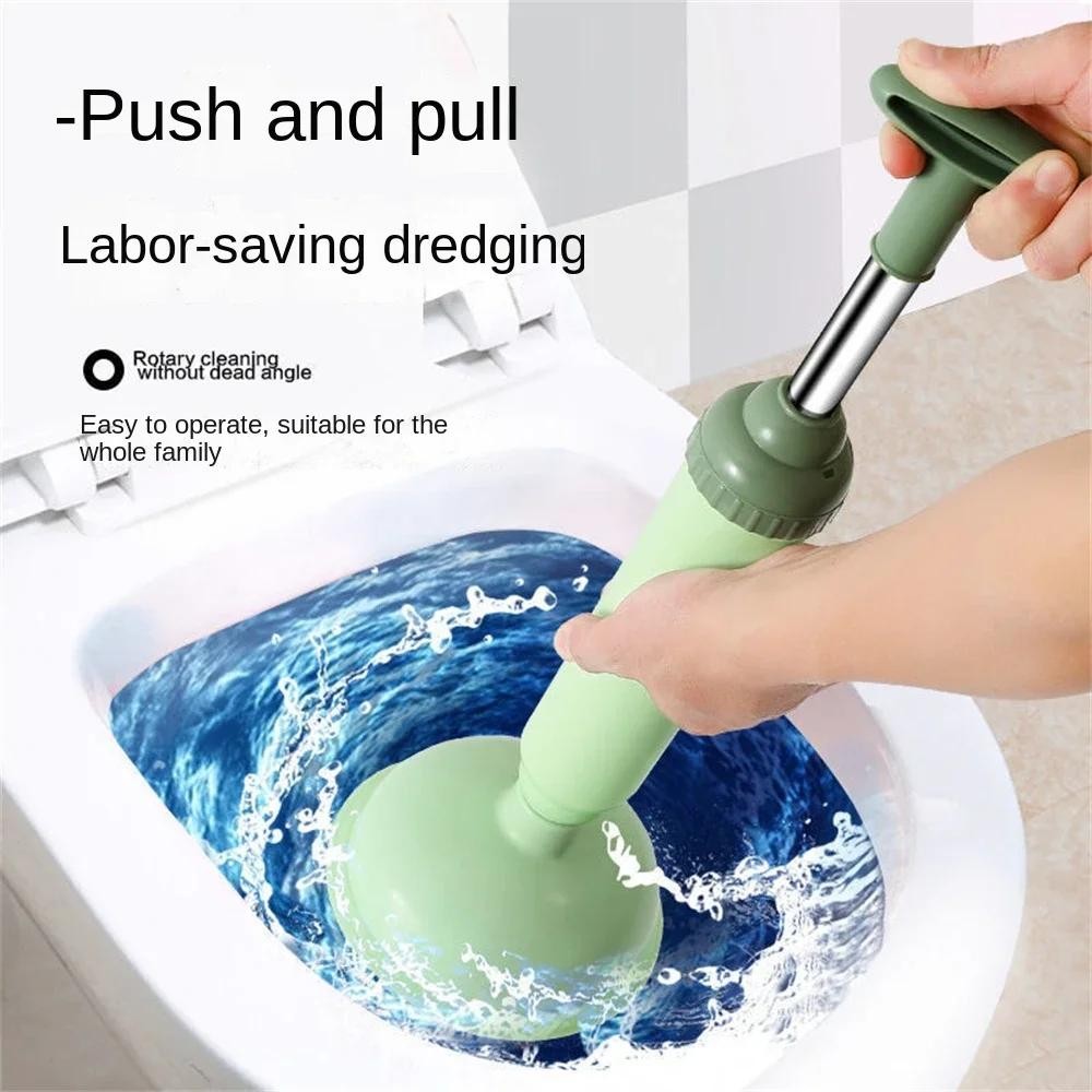 Manual powerful toilet plunger air drain blaster toilet unclogger ...