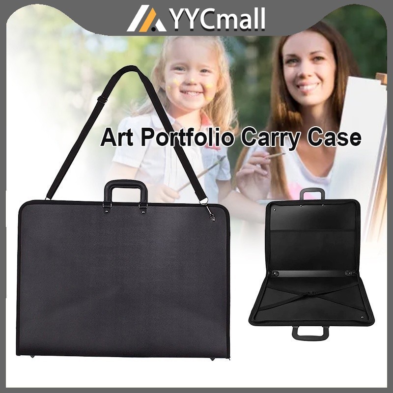 A3 Art Portfolio Case Carry Bag Drawing Sketch Board Storage Portfolio ...