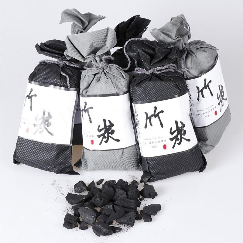 Activated Bamboo Charcoal Bag 100g Odor Remover Air Purifying Bag ...