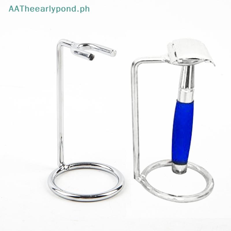 AATheearlypond Men Steel Safety Razor Stand Double Edge Razor Art ...
