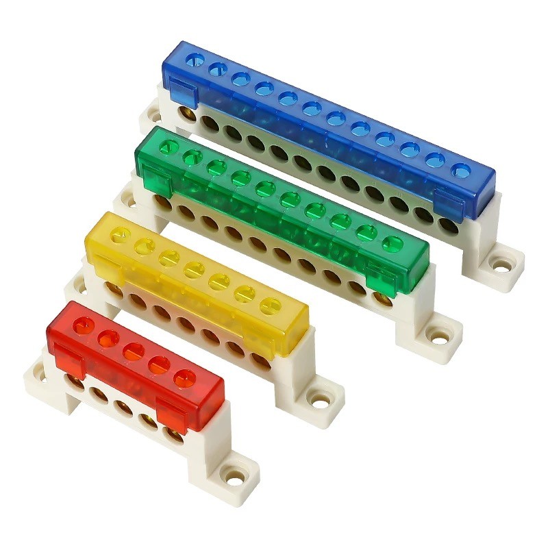 Neutral Terminal Block3/4/5/6/7/8/10/12/15Distribution Box Busbar ...