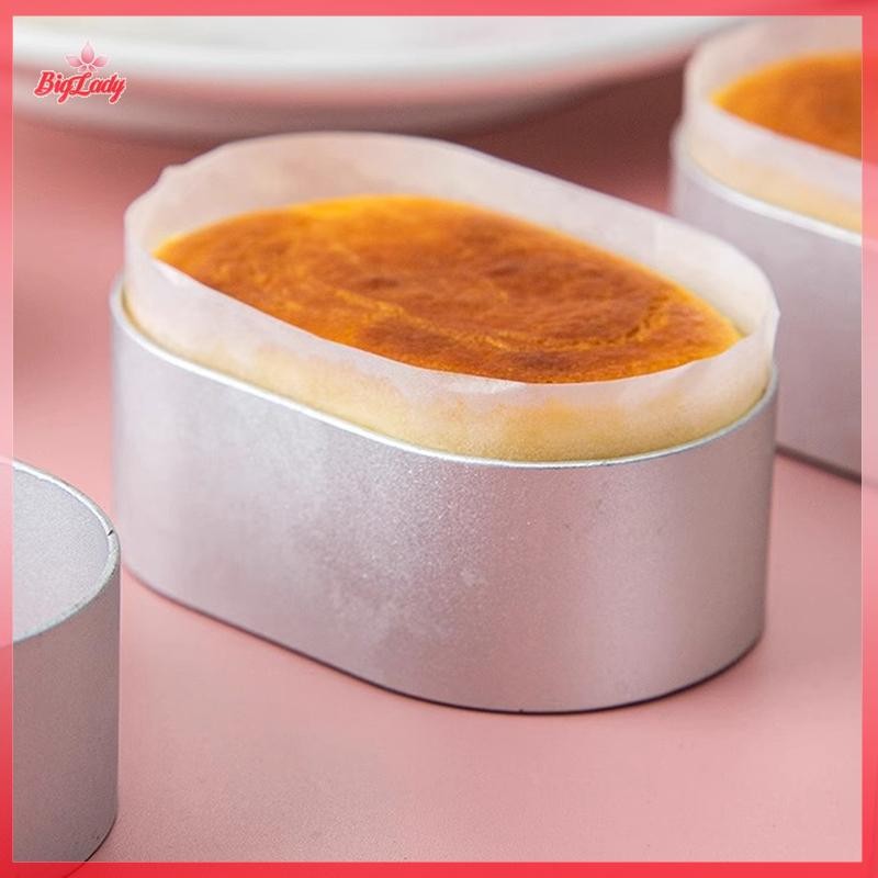 UVLN> 5PCS Oval Cheese Cake Mold Home Snacks Cookies Tart Cheese Yogurt ...
