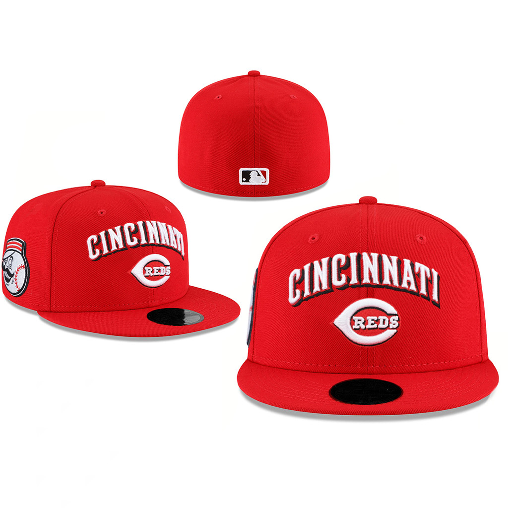 Cincinnati Reds MLB Fashion brand High Quality Close Cap Baseball Cap # ...