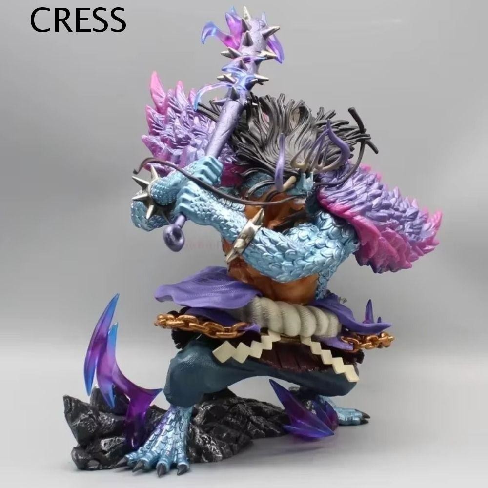 CRESS Kaido Anime Figure, Human-beast Form Sea Domination Kaido PVC ...