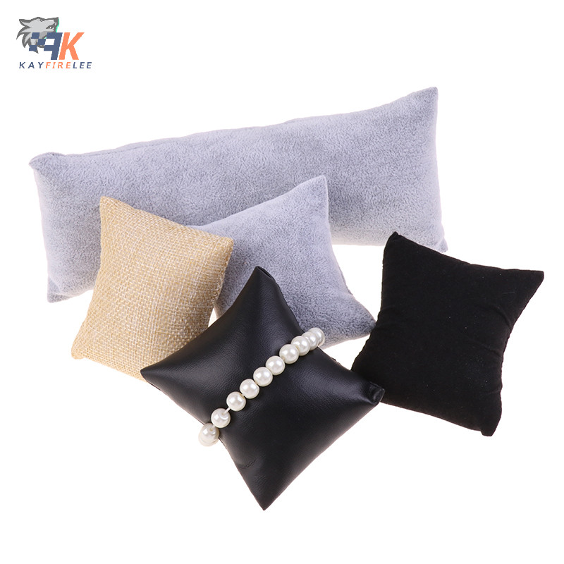 (KFL) Pearl Bracelet Watch Display Pillows for Holder Jewelry Counter ...