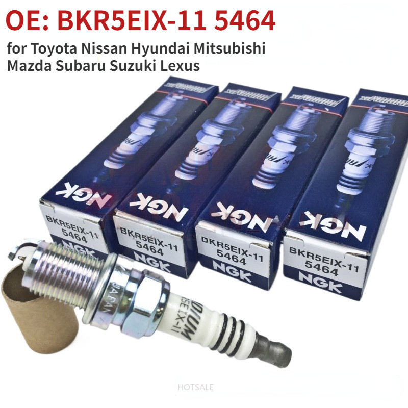 4pcs NGK Iridium Spark Plugs for Toyota Vios COROLLA /Nissan ALMERA /Hyundai ACCENT ELANTRA GETZ ...