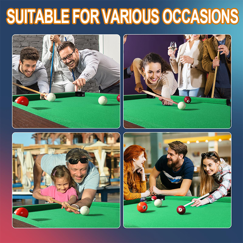 New Kids Pool Table Wooden Tabletop Pool Table Set Pool Table Set ...