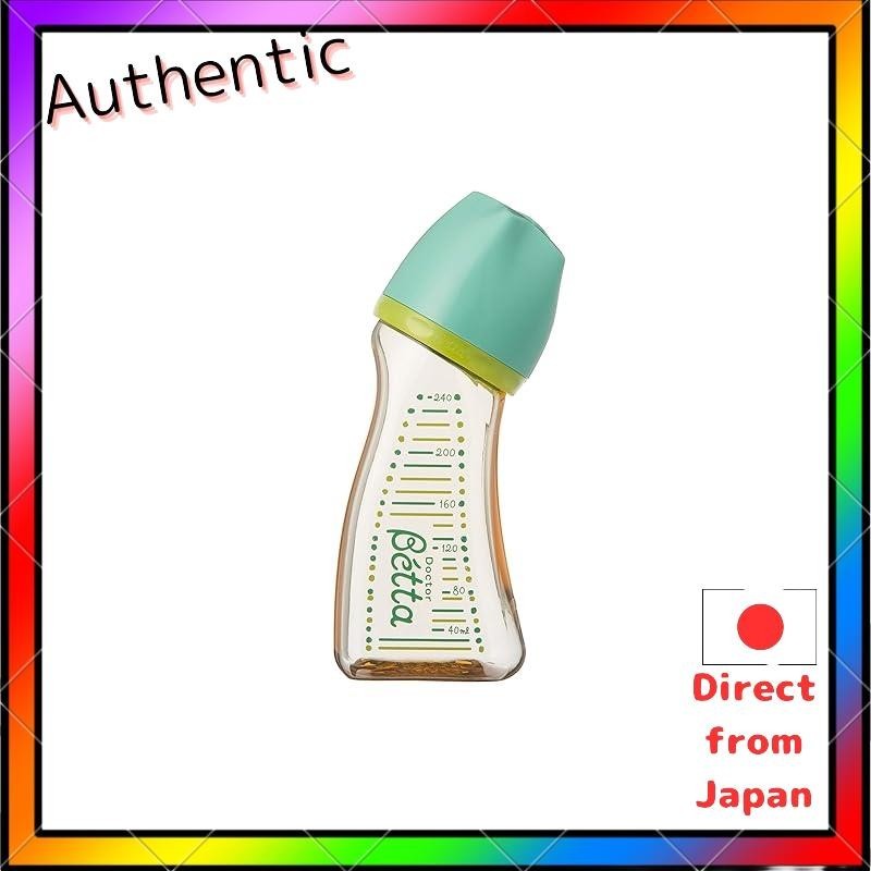 Betta (Betta) Doctor Betta Breast Milk Bottle Brain Wide Mouth WS2 Green 240ml 0 months~ PPSU ...