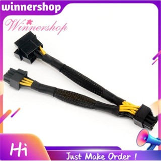 Dual 4Pin IDE Molex to GPU Dual 8Pin(6+ 2)Pin Power Supply Cable PCI-E ...