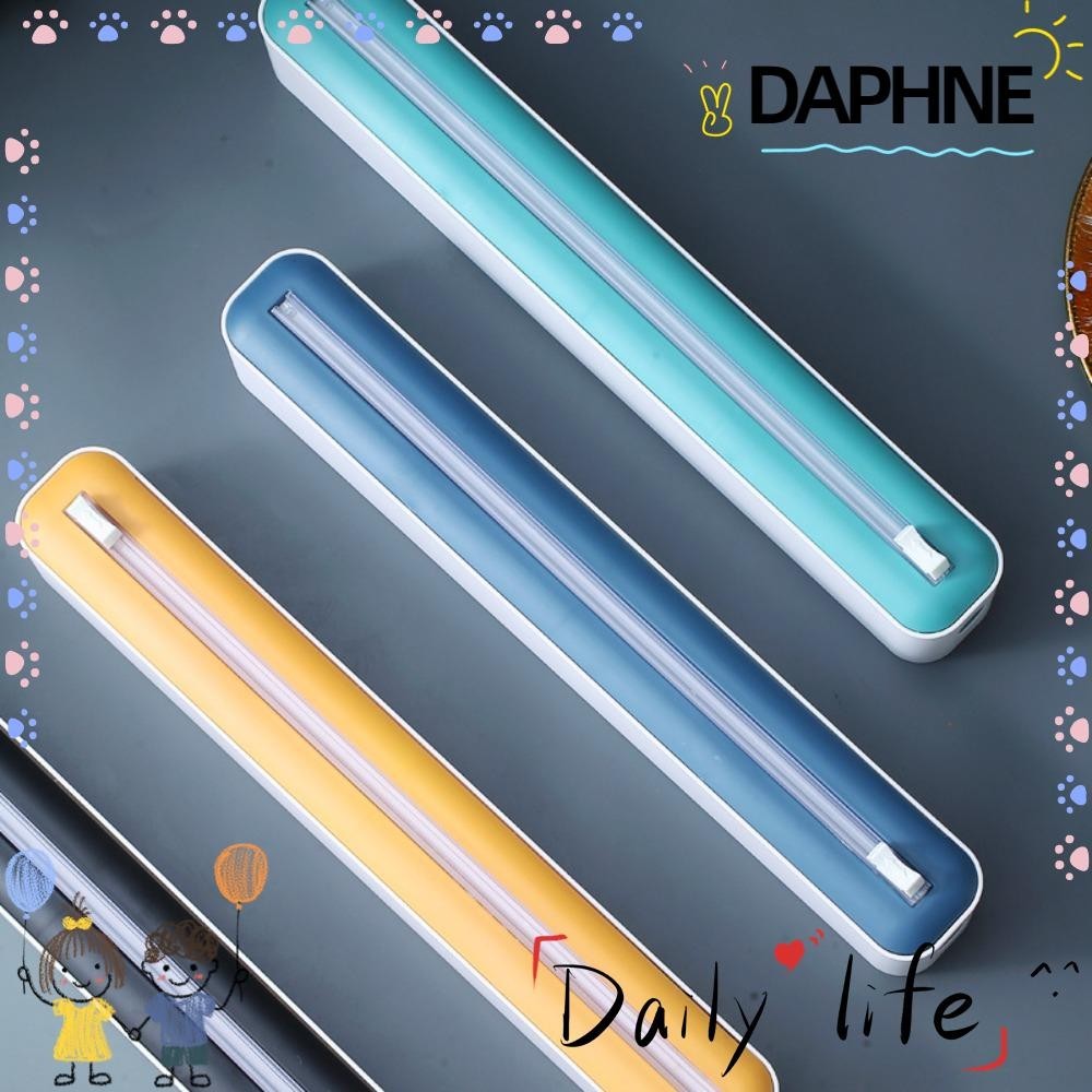 DAPHNE Plastic Wrap Dispenser 2In1 Cutting Box Parchment Paper Saran ...