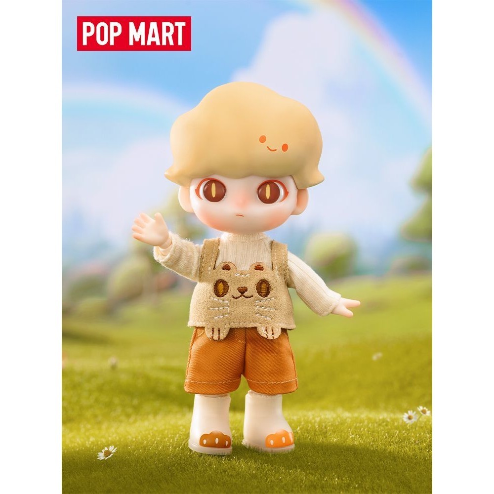 Popmart DIMOO Raincoat Kitten Action Figure BJD Cute Doll Toy Gift ...