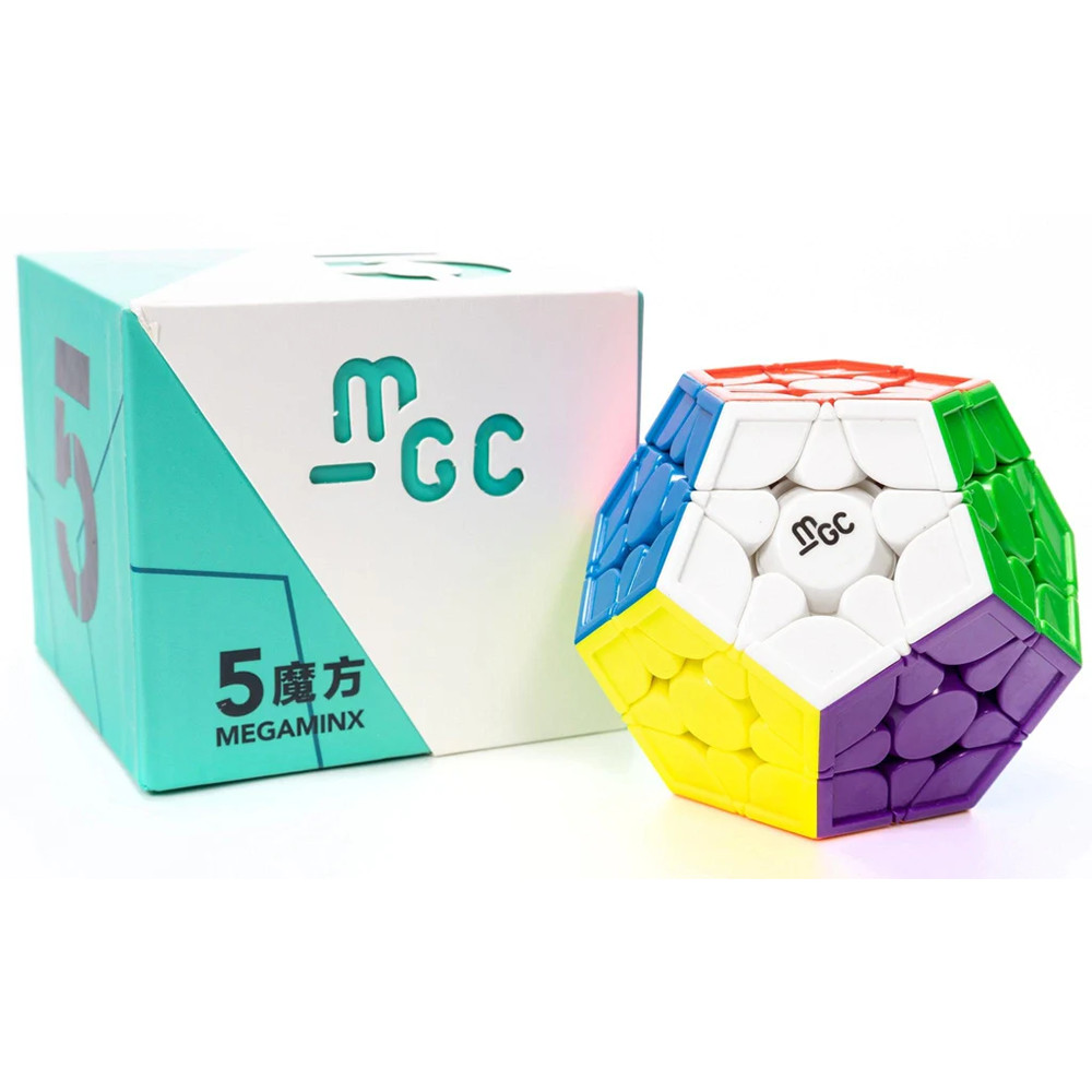 Yongjun MGC Megaminx 3x3 Magnetic Cube Professional Speed Cube Puzzle ...