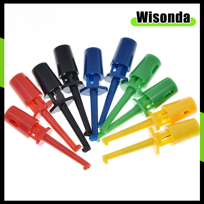 Mini Single Test Hook Clip Test Probe for Electronic Testing IC Grabber ...