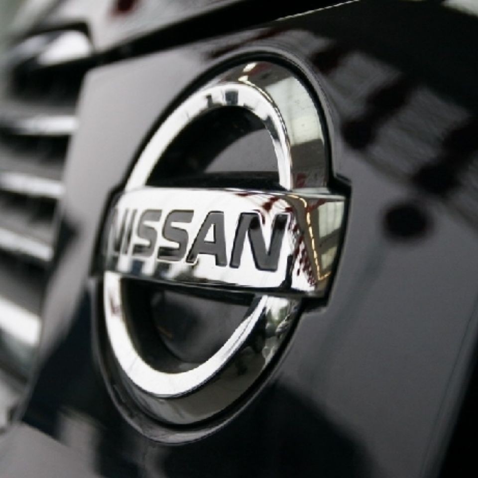 Nissan series car metal front label and rear label steering wheel label ...