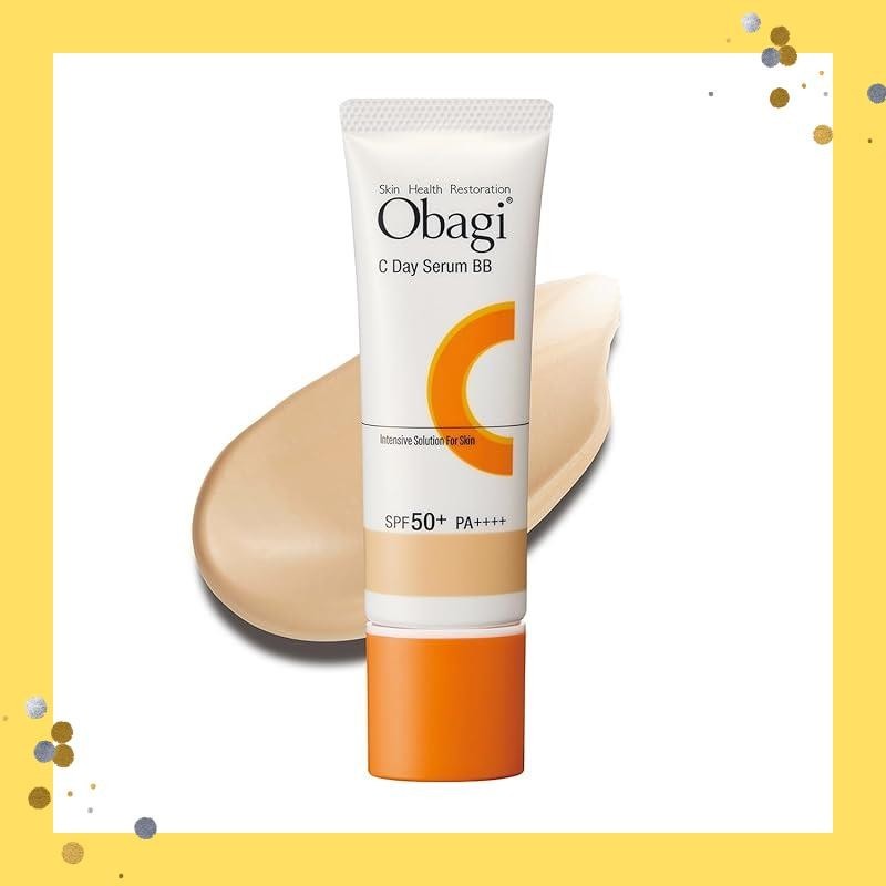 Obagi Obagi C Day Serum BB Light 30g (Vitamin C formula, sunscreen, BB cream under makeup, SPF50 ...