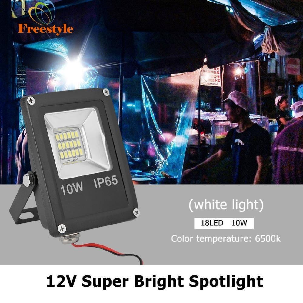 IP65 Waterproof LED Flood Light 12V Outdoor Wall Projector Floodlight ...