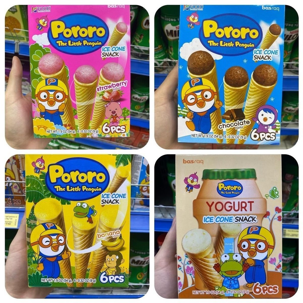 Pororo flavored cake sticks box 54g 6 pcs | Shopee Philippines