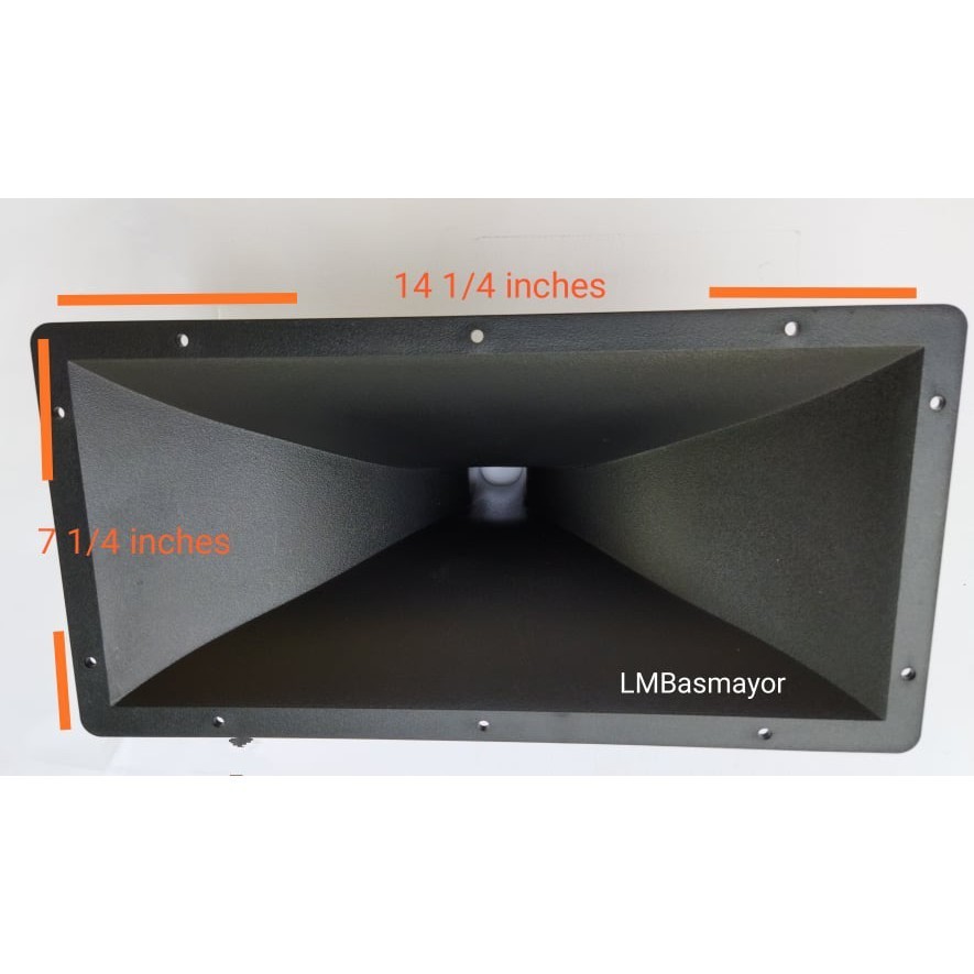 14 1/4 x 7 1/4 inches Audio Horn Tweeter Thread Type | Shopee Philippines