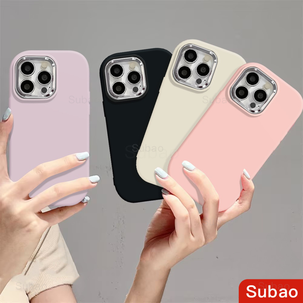 Simple Solid Color Case For Realme C15 C67 C53 C11 C35 C51 5 8i 5s 6i 8 ...