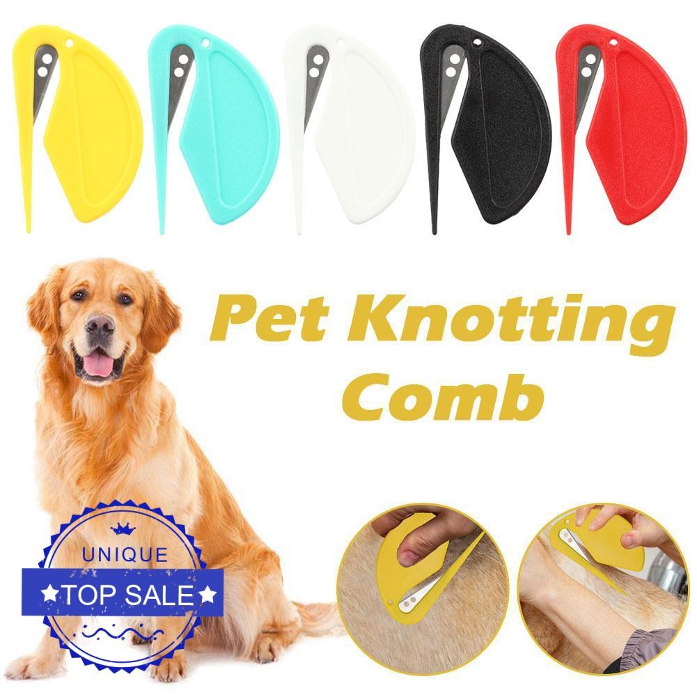 Pet Knotting Comb 2024 New De Knotting Comb For Dog And Cat Knotting ...