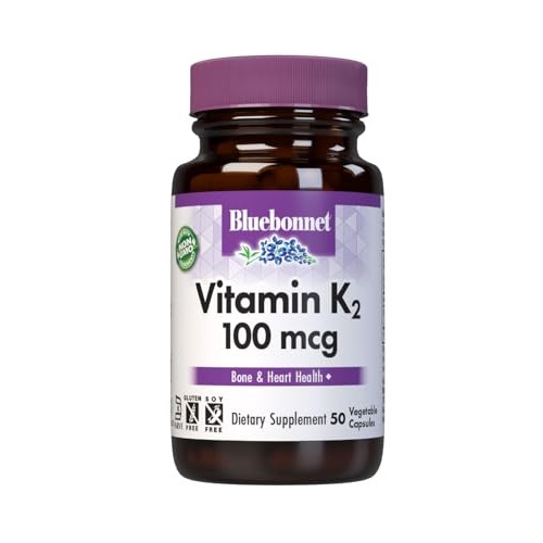 Bluebonnet Vitamin K2 100 mcg 50 Vegetable Capsules | Shopee Philippines
