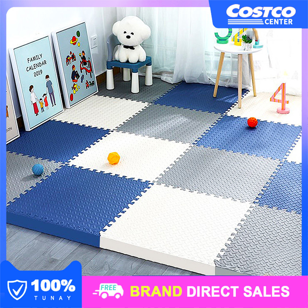 2.5cm Thick Baby Crawling Mat with Foam Big Size Kids Soft Play Carpet ...